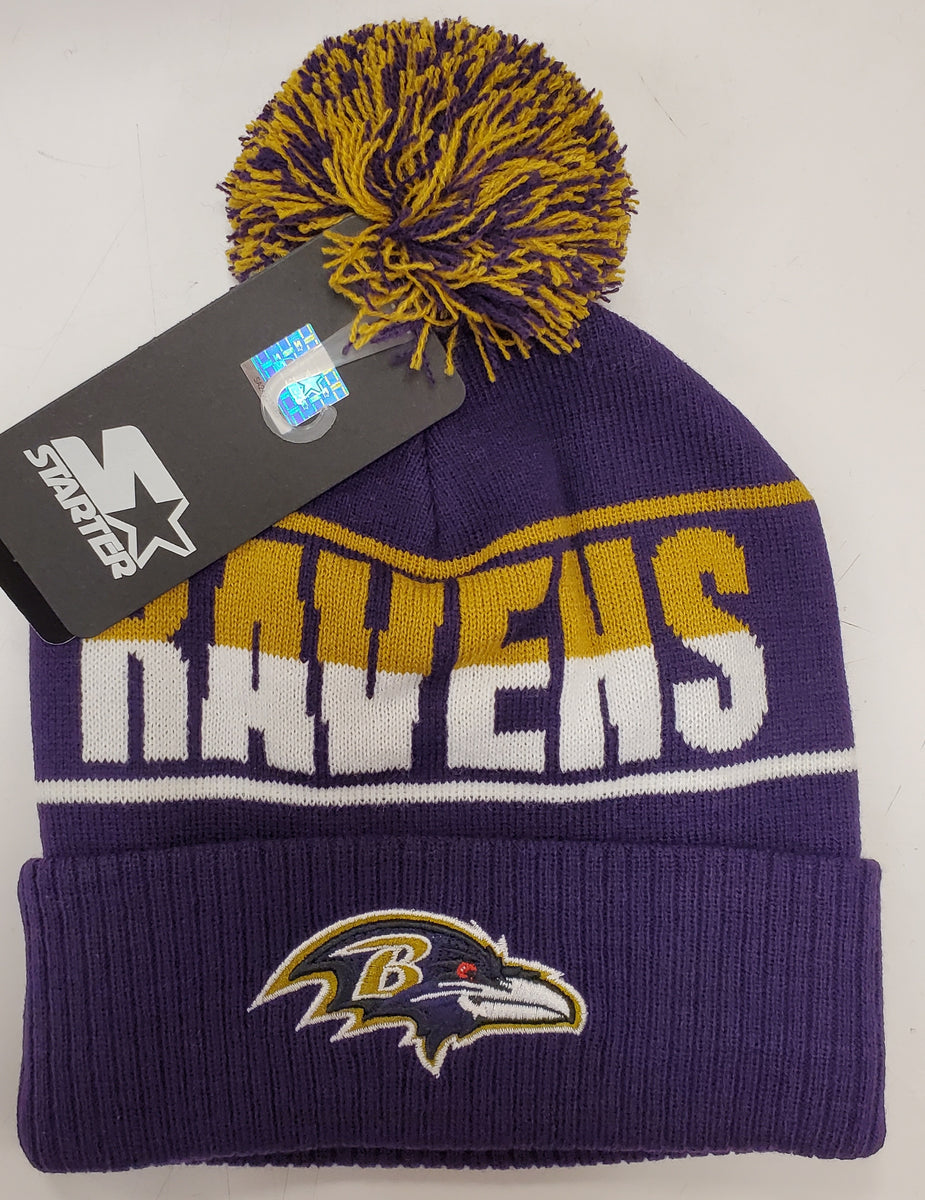 Starter NFL Team Knit Hat - Baltimore Ravens – Excalibur Alaska