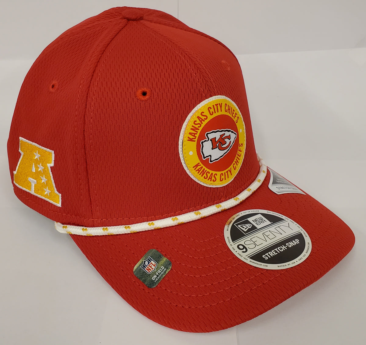 New Era 2024 NFL Sideline 970 Stretch-Snapback - Kansas City Chiefs ...