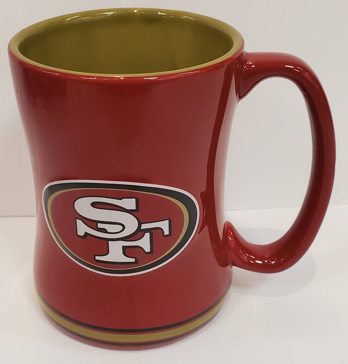 Logo Brands Relief Mug San Francisco 49ers – Excalibur Alaska